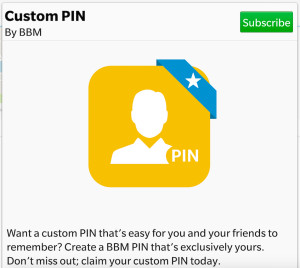 Want to Customize Your BBM PIN? - RIMarkable